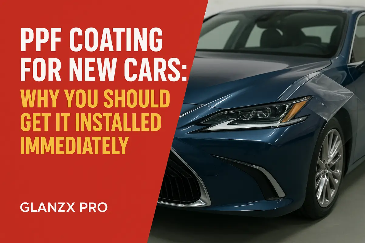 PPF Coating for New Cars | GlanzX Pro